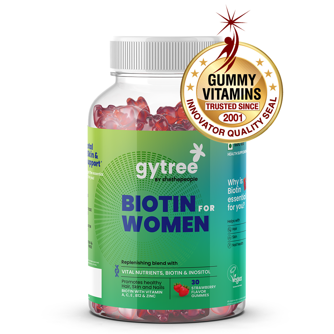The Total Hair, Skin & Nail Support Biotin Gummies – Gytree Shop